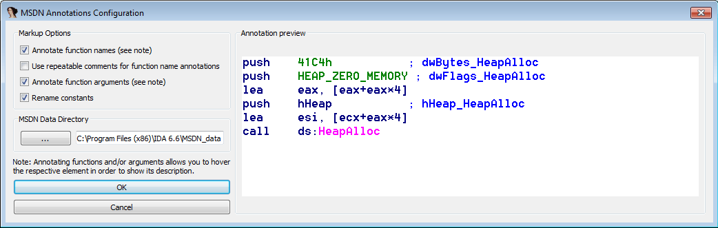 IDA-Pro/plugins/flare-ida/msdn-annotations - aldeid
